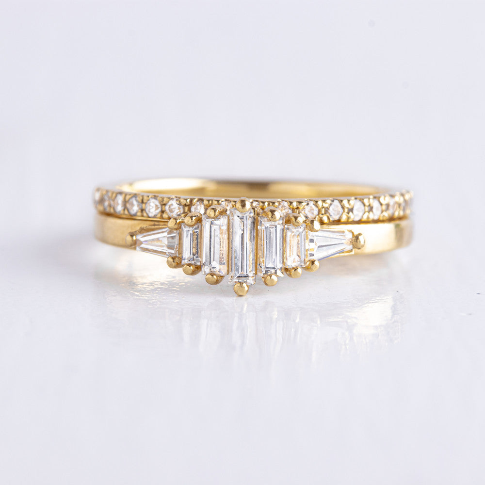 Henrietta Baguette Diamond Ring | Laura Preshong | – Laura-Preshong-Jewelry
